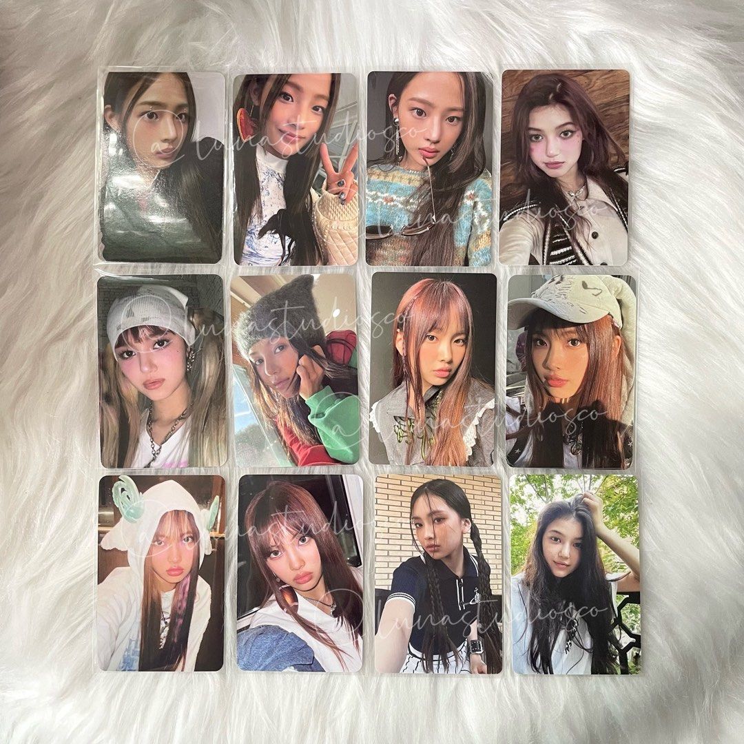 WTS LFB NewJeans Omg Album Photocards Weverse Kpop Pcs Nwjns Hanni Haerin Minji Haerin Hyein ...