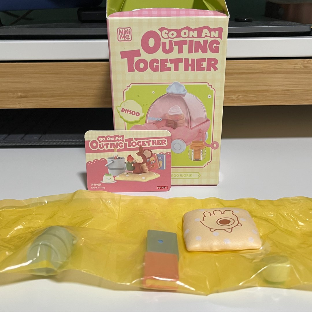 [WTS] Popmart Dimoo Go on An Outing Together - Drink Freely, Hobbies ...