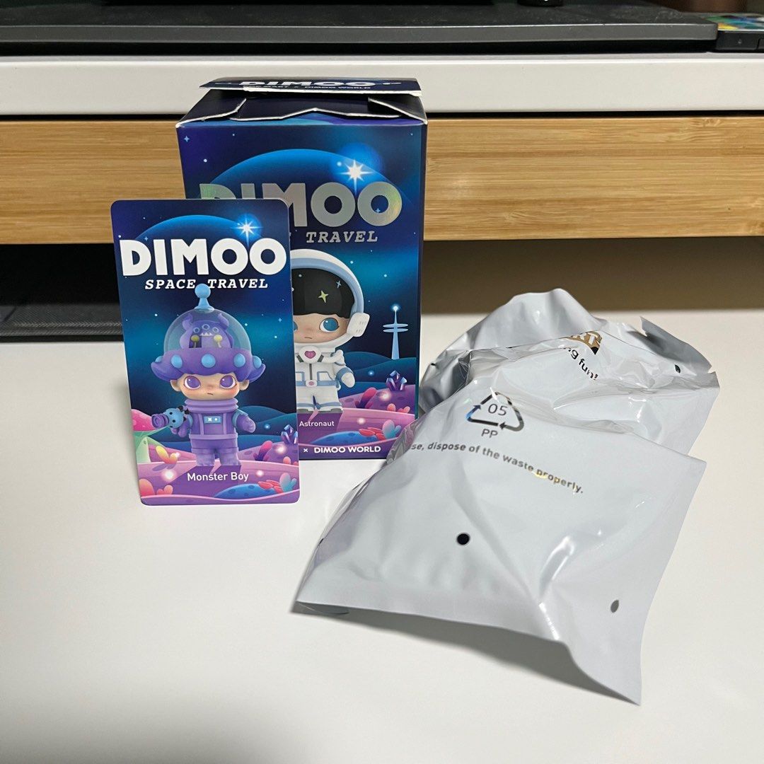 [WTS] Popmart Dimoo Space Travel Series - Monster Boy, Hobbies & Toys ...
