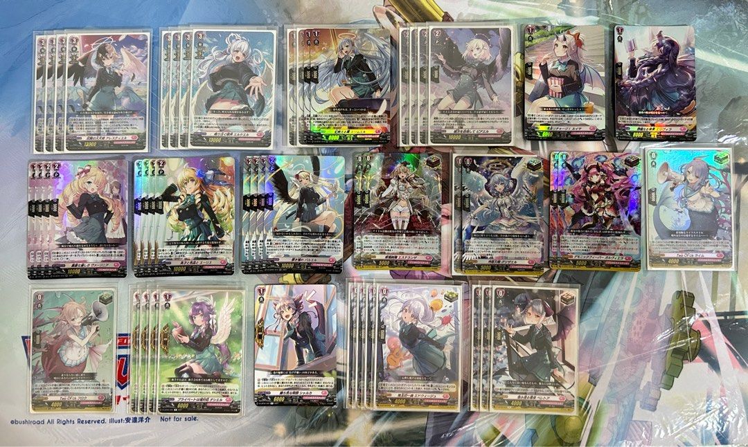 WTS/WTT Cardfight!! Vanguard Lyrical Monasterio Overdress Foils and ...