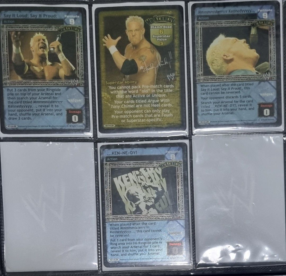 Wwe raw deal cards, Hobbies & Toys, Toys & Games on Carousell