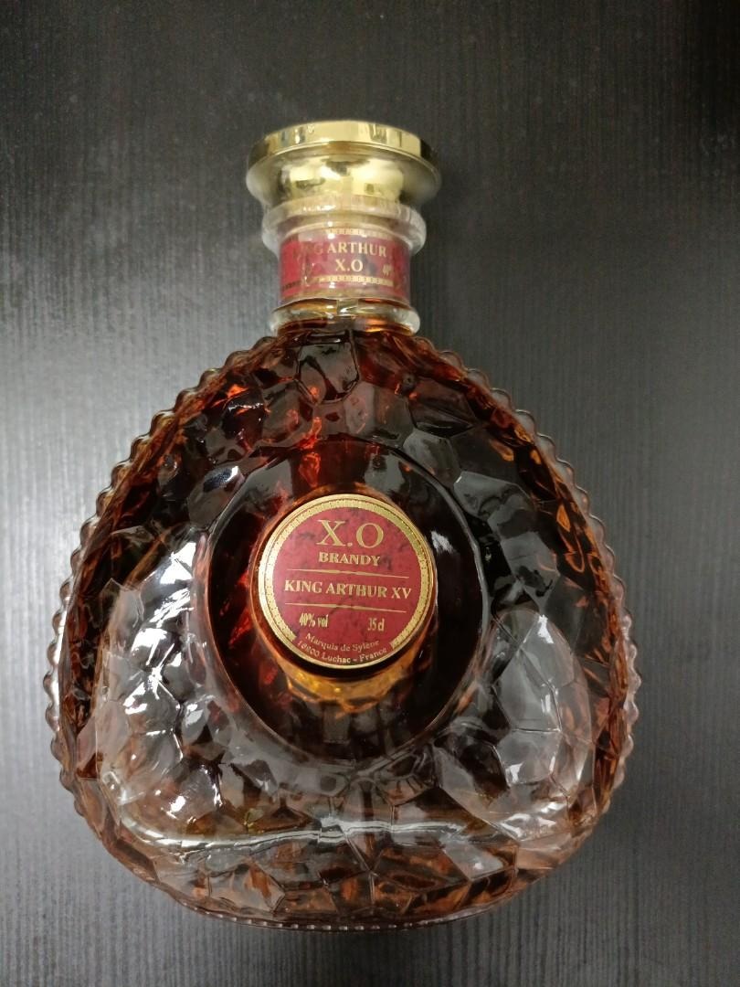 X.O BRANDY KING ARTHUR XV 40% 35cl / 350ml, Food & Drinks, Alcoholic ...