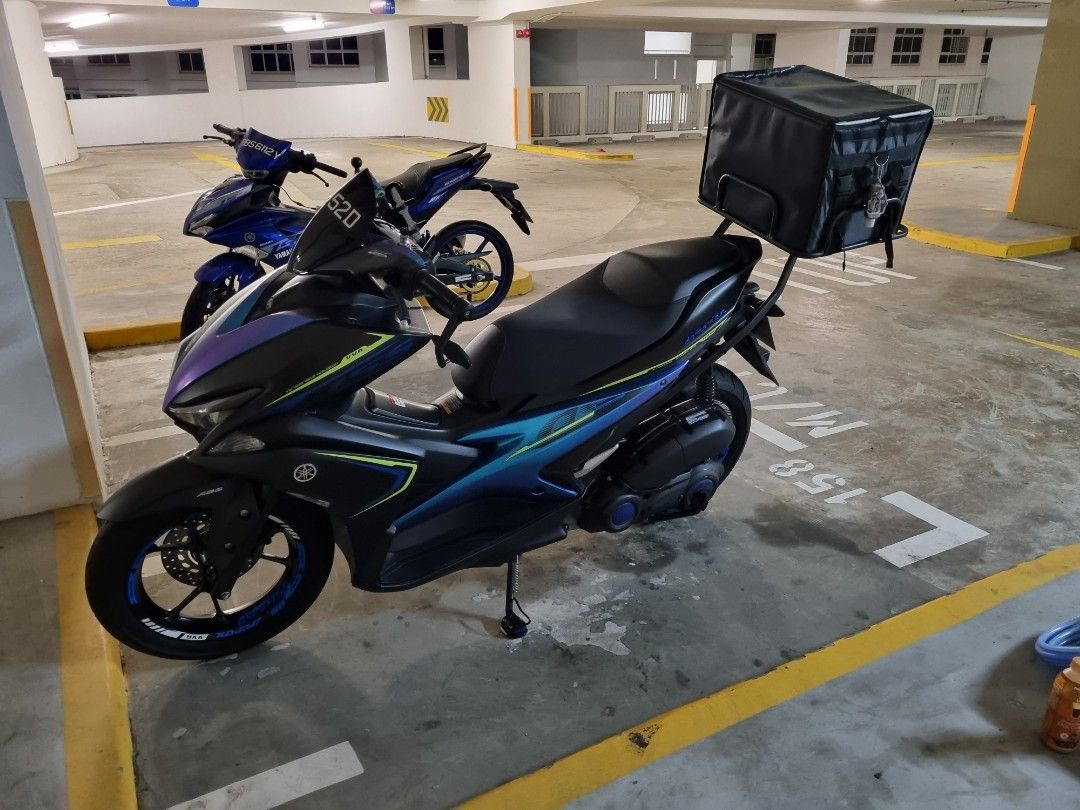 Yamaha Aerox V1 - Keyless Blue, Motorcycles, Motorcycles for Sale ...
