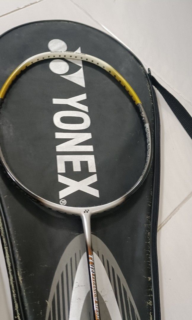 Yonex TI 10 pure Ip limited edition, Sports Equipment, Sports & Games, Racket & Ball Sports on ...