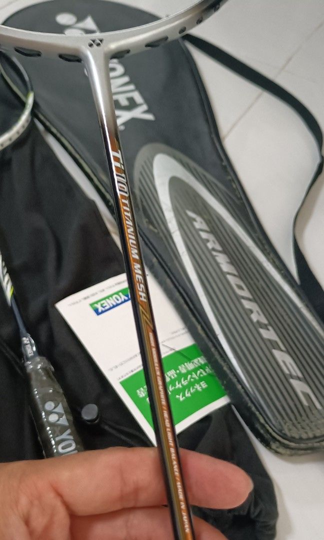 Yonex TI 10 pure Ip limited edition, Sports Equipment, Sports & Games ...