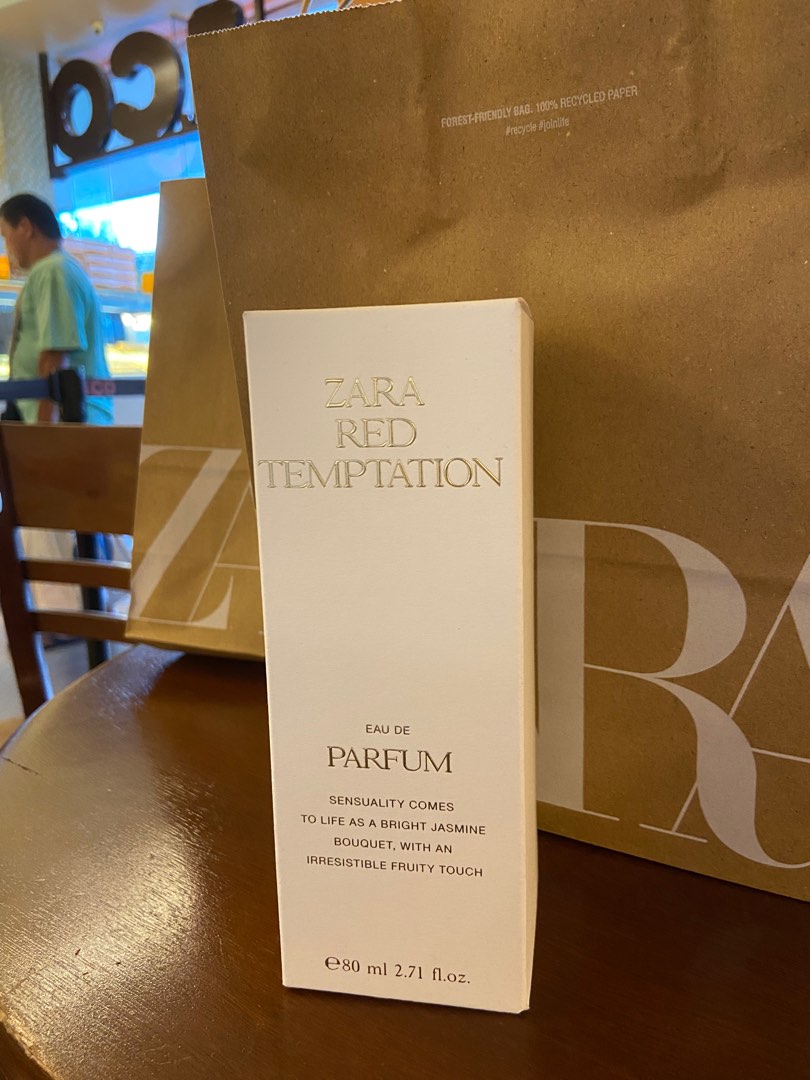 ZARA RED TEMPTATION 80mL, Beauty & Personal Care, Fragrance & Deodorants on Carousell