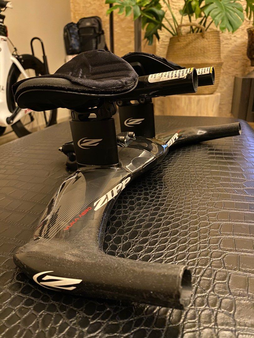 Zipp Vuka Aero Base Bar with All Spacers, Sports Equipment, Bicycles ...