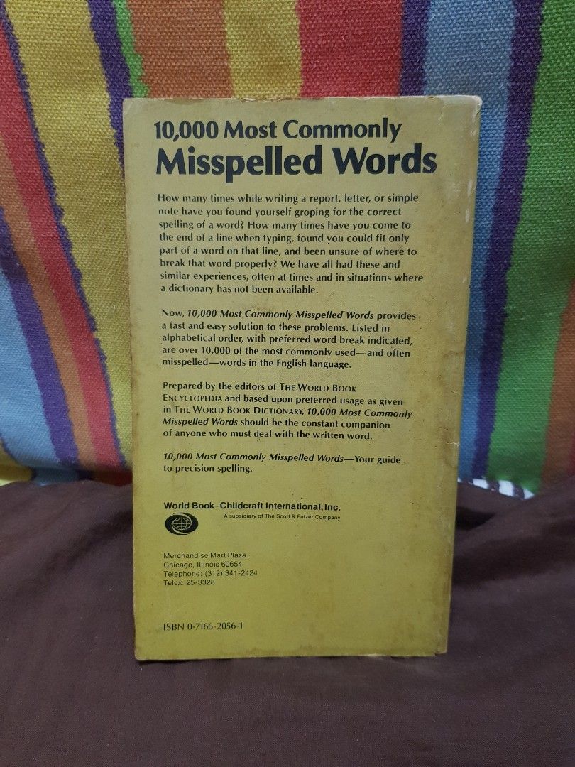 10,000 most commonly misspelled words, Hobbies & Toys, Books ...