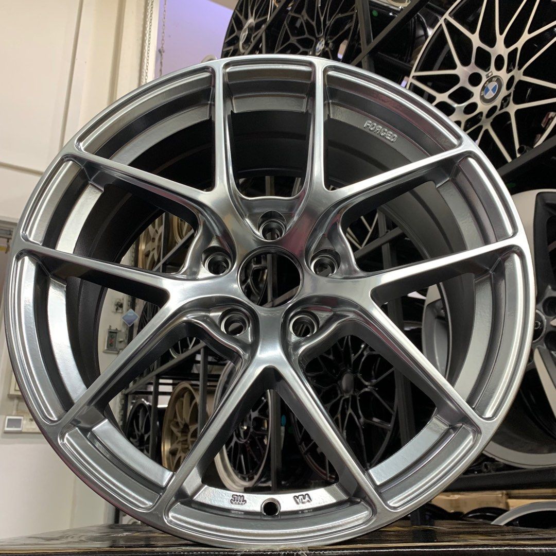 17” Bbs Design Flow Forming Sport Rims 5x114 3 Car Accessories Tyres