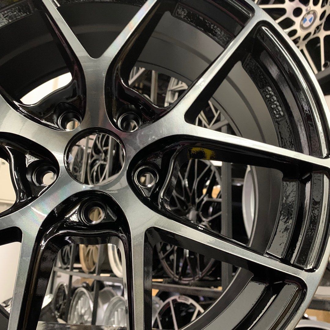 17” Bbs Design Flow Form Sport Rims 5x114 3 Car Accessories Tyres