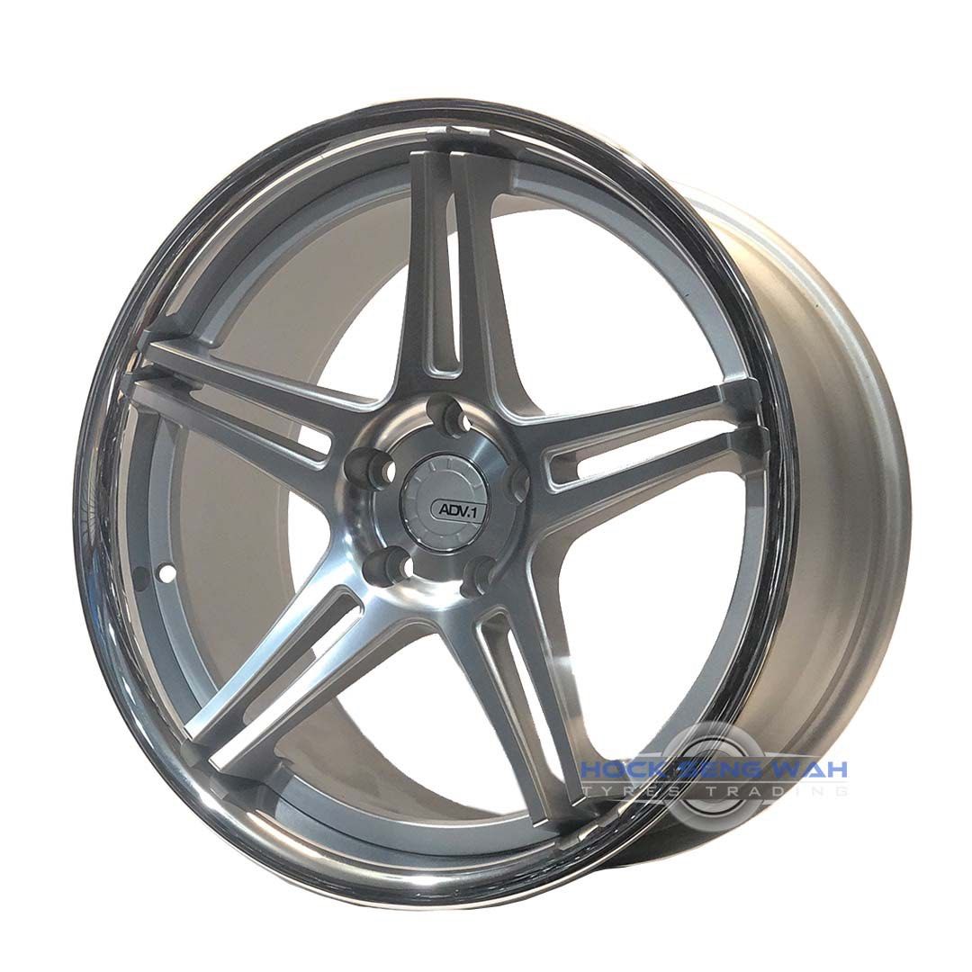 19” Adv 1 Design 5 Spoke Concave Deep Dish Rim 5x114.3 & 5x112, Car ...
