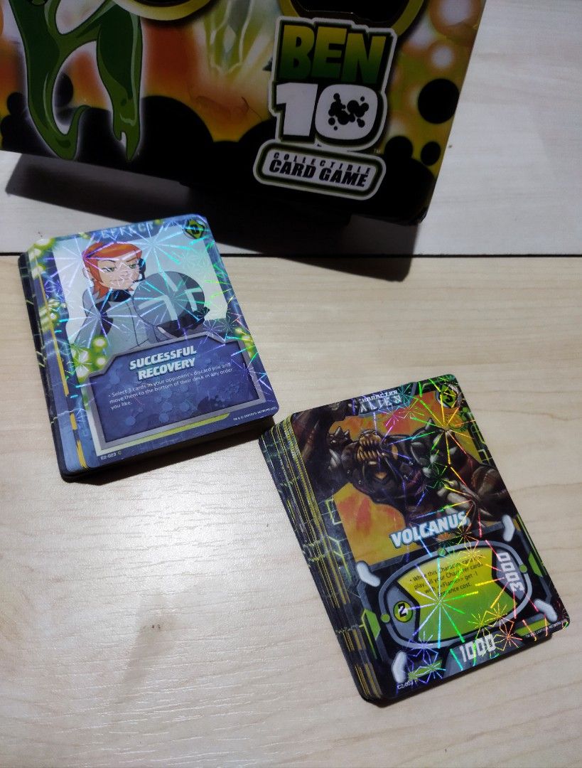 2008 Ben 10 collectible card game on Carousell