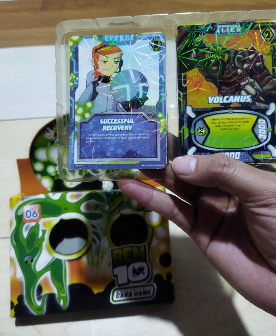2008 Ben 10 collectible card game on Carousell