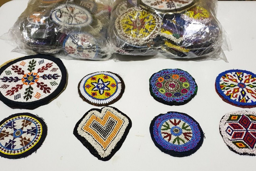 20 Meduim Kuchi Afghan Tribal Beaded Medallion Pakistan Medals Patches ...