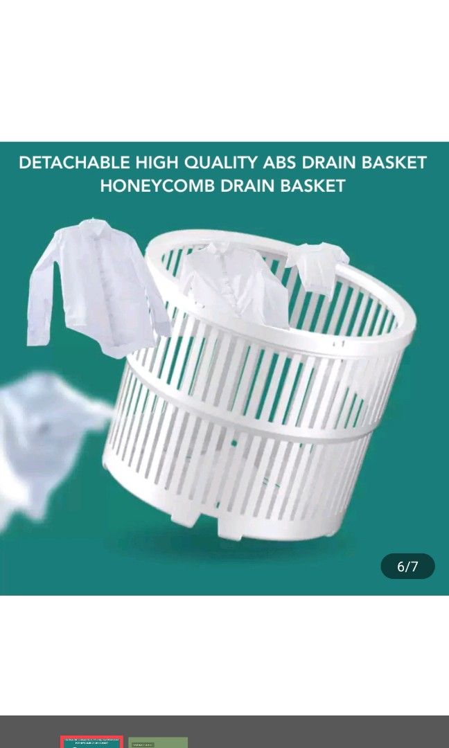 4Kg Mini Washing Machine Single Barrel 2in1 Clean And Dry Portable Semi ...