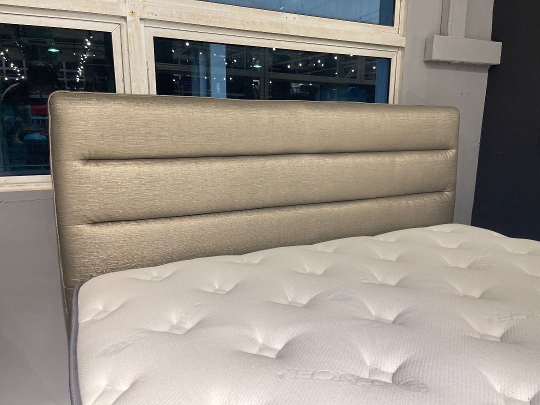 5 Feet Queen Size Storage Bed Frame, Furniture & Home Living, Furniture ...