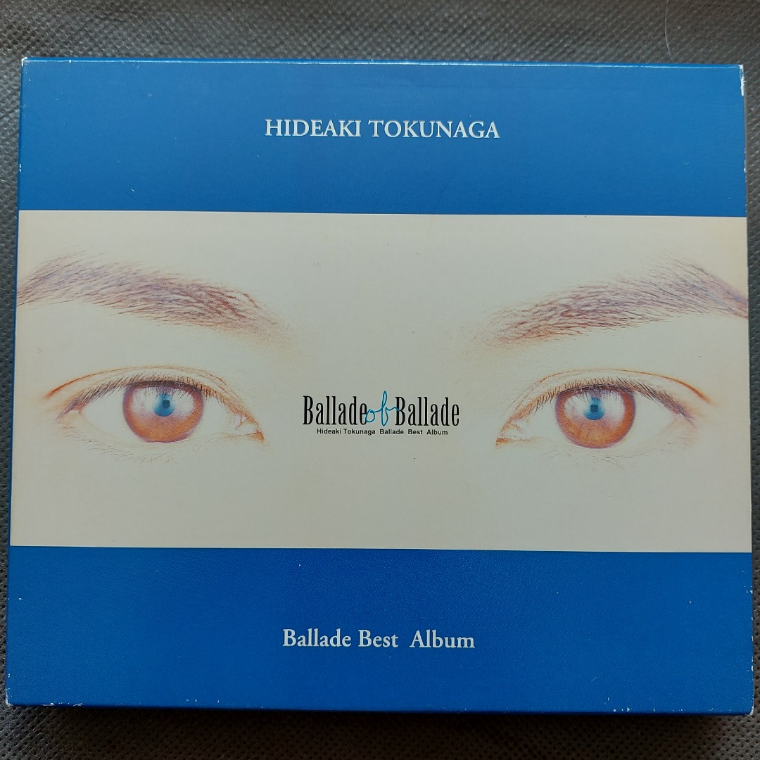 徳永英明 hideaki tokunaga - baLLade best aLbum 精選 CD2枚組 (97年 日本版, 紙套付, 3990yen) 譚詠麟 - DON`T SAY ...