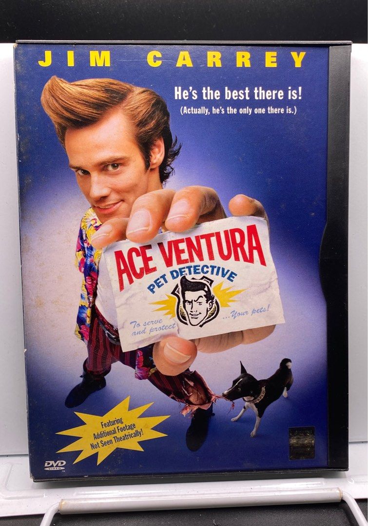 Ace Ventura: Pet Detective DVD - pre-loved/like new - Region 3 - ₱300 ...