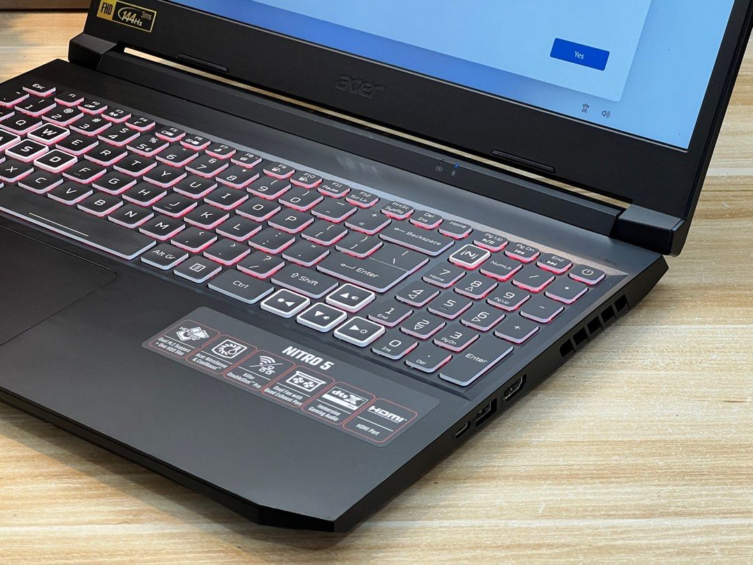 Acer Nitro 5 An515-55 i5 10th Gen 16GB RAM 256GB SSD 1TB HDD GTX 1650 ...