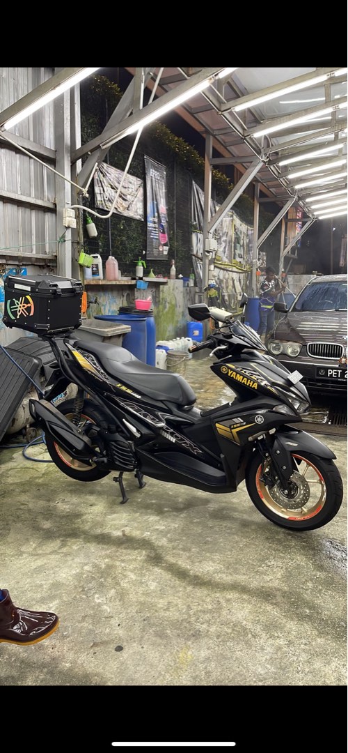 Aerox 155v1, Motorcycles, Motorcycles for Sale, Class 2B on Carousell