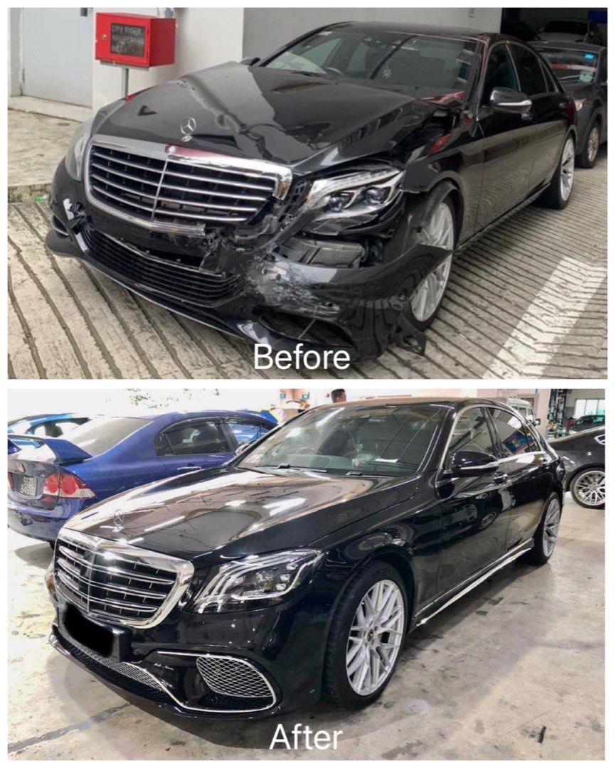 Aftermarket Mercedes S-Class W222 2014-2017 Prefacelift Conversion to ...