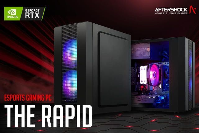 Aftershock Rapid Mesh Desktop PC - ASRock intel i7 GTX 1060 16g Ram ...