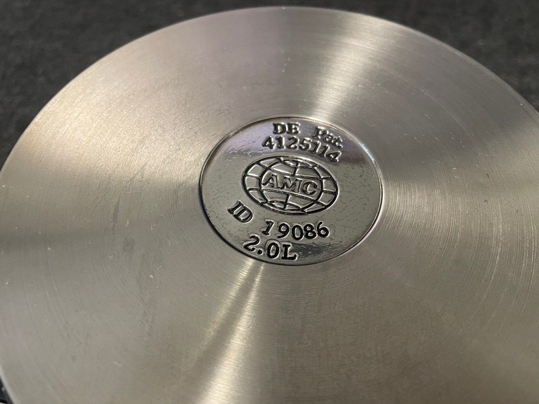 AMC Stainless Steel Pot 16cm 2.0L, Furniture & Home Living, Kitchenware ...