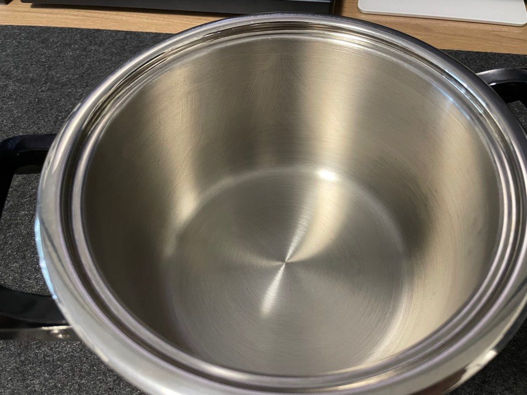AMC Stainless Steel Pot 16cm 2.0L, Furniture & Home Living, Kitchenware ...
