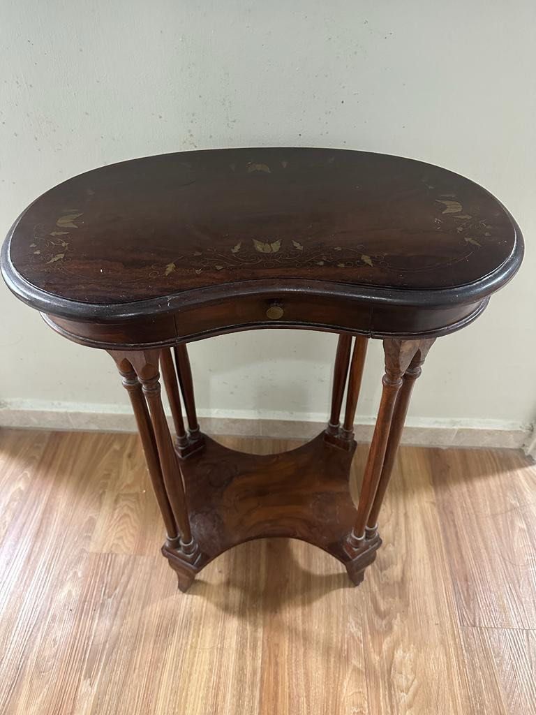 Antique Wood Side Table, Furniture & Home Living, Furniture, Tables ...