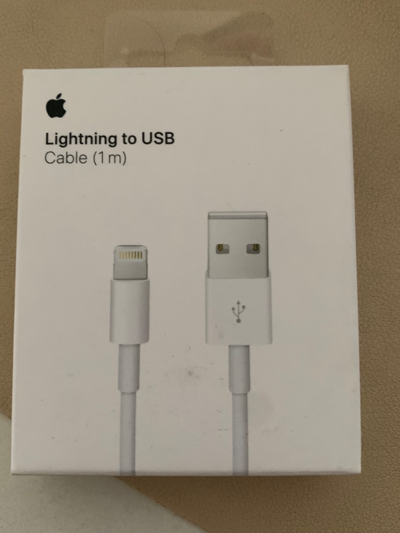 Apple USB Lightning Cable, Mobile Phones & Gadgets, Mobile & Gadget ...