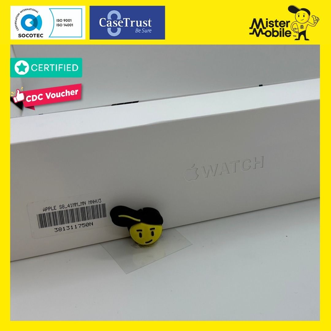 Apple Watch Series 8 45 45MM GPS+Cellular Midnight Aluminium Case ...
