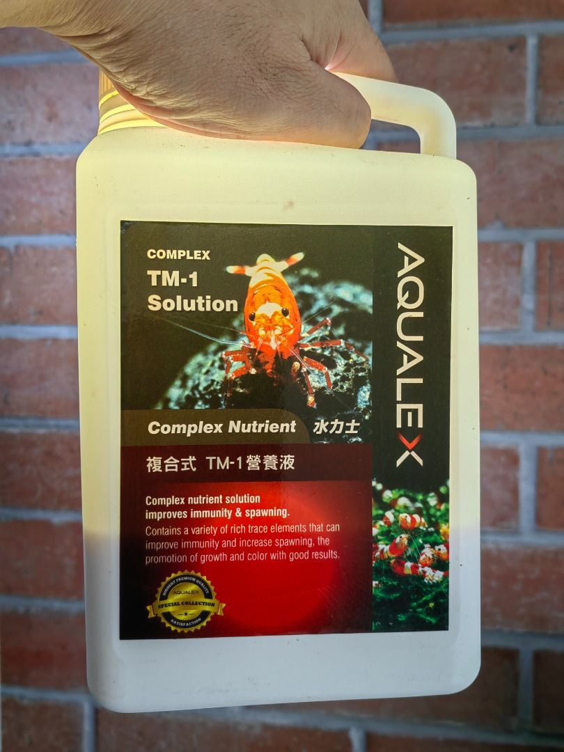 Aqualex TM-1 Solution Nutrient TM1 1L (30% left) for shrimp breeding ...
