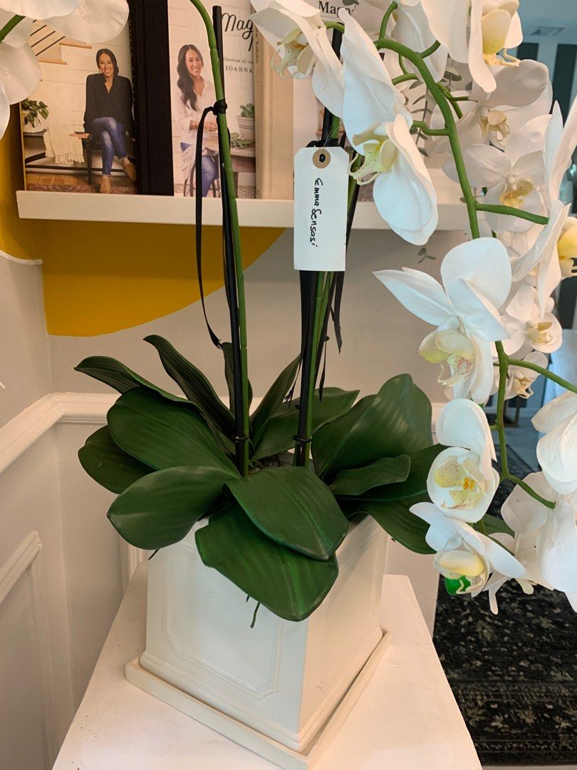 Artificial Orchird, Furniture & Home Living, Gardening, Pots & Planters ...