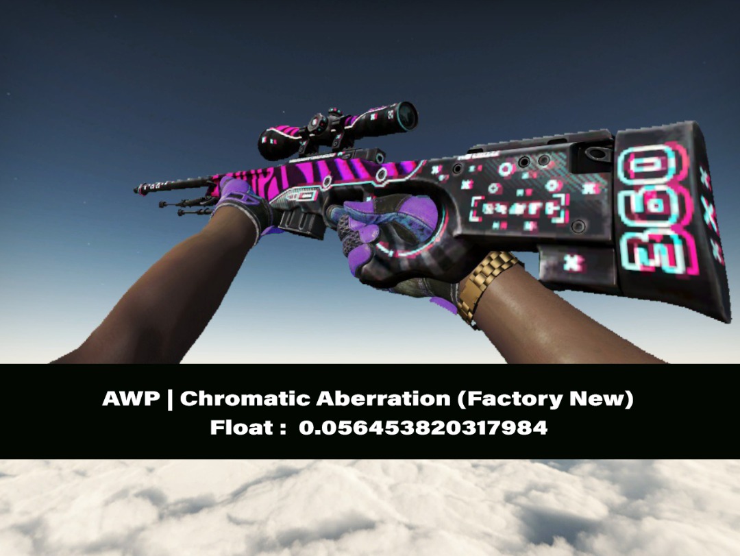 AWP Chromatic Aberration FN CSGO SKINS KNIVES, Video Gaming, Gaming ...