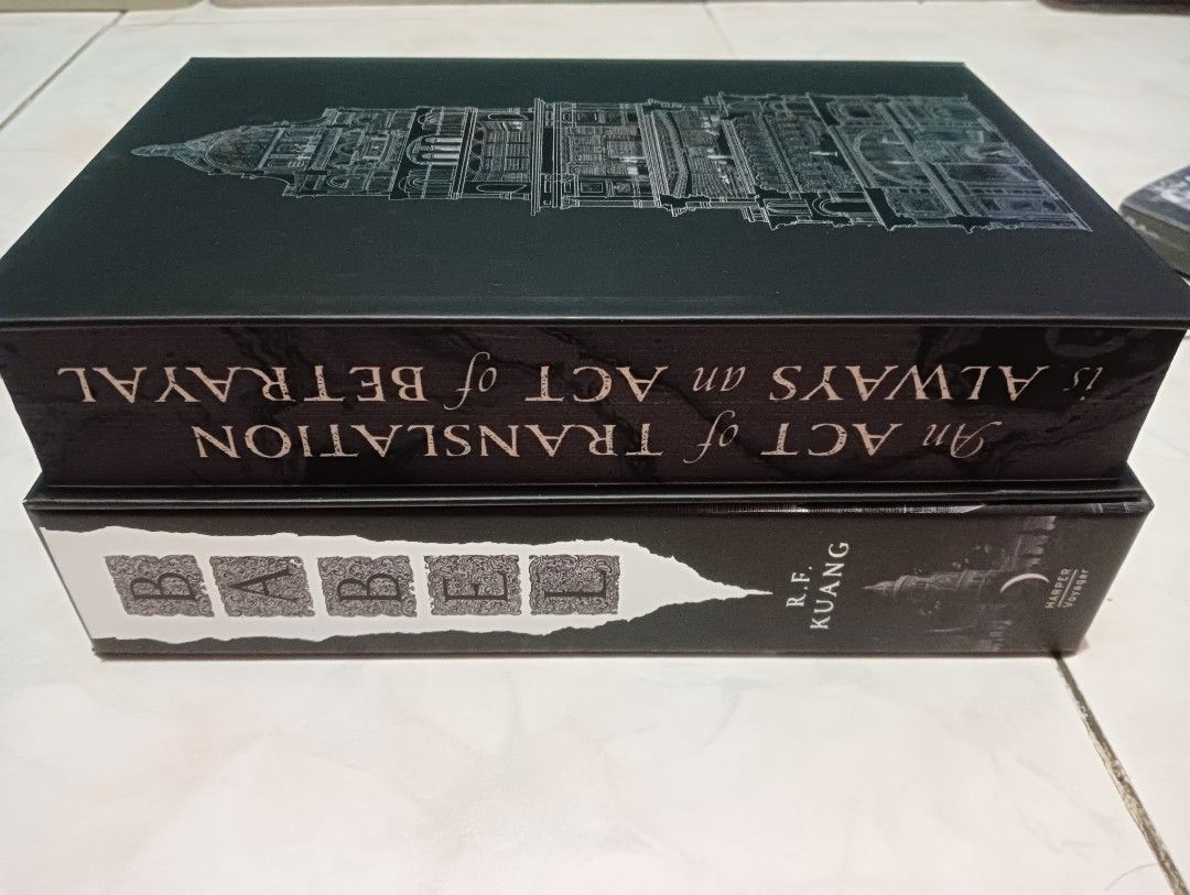 Babel Illumicrate Edition (FULL BOX), Hobbies & Toys, Books & Magazines, Fiction & Non-Fiction ...