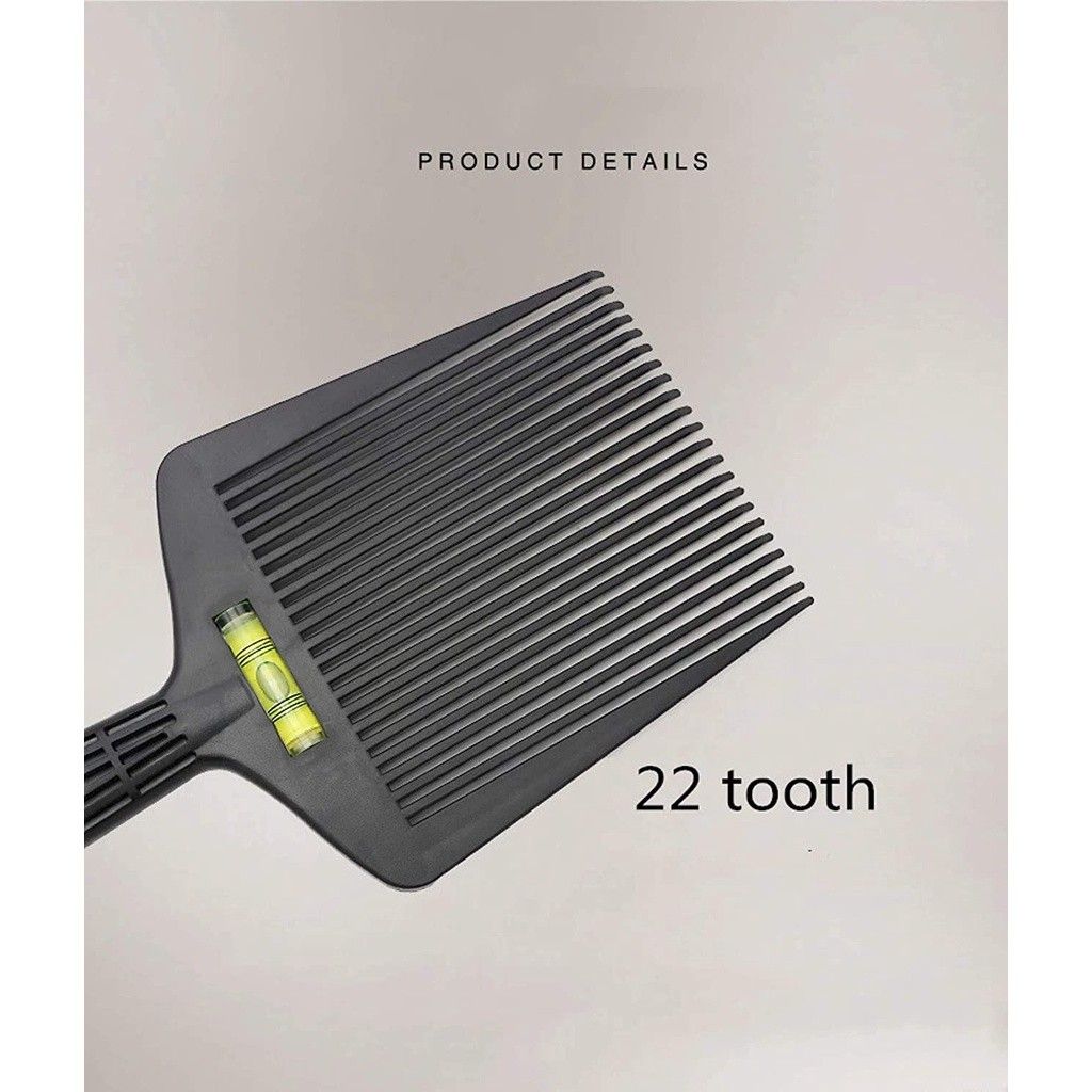 Barber hair comb wide flat top comb (flat topper ) accurate water level ...