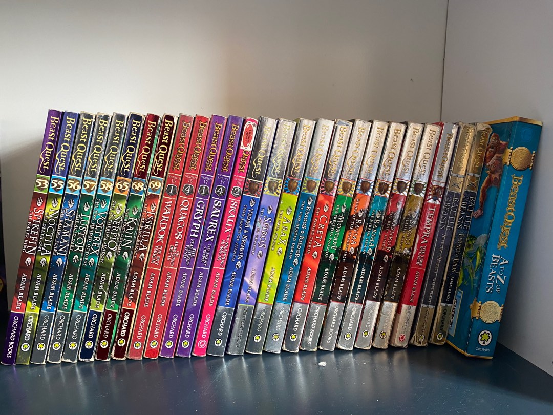 Beast quest series - moving out sale, Hobbies & Toys, Books & Magazines ...