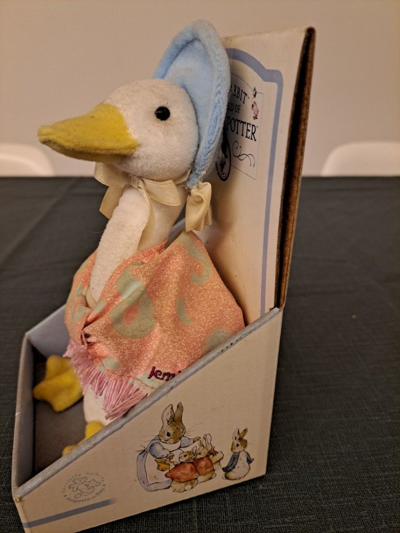 Beatrix Potter Peter Rabbit JEMIMA PUDDLE DUCK 8" Augusta Du Bay, 興趣及遊戲 ...