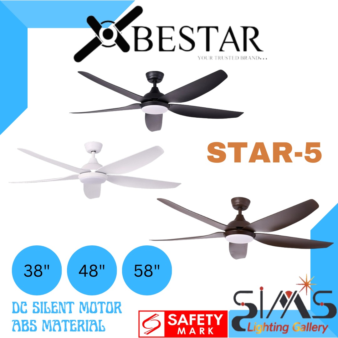 BESTAR STAR-5, Furniture & Home Living, Lighting & Fans, Fans on Carousell