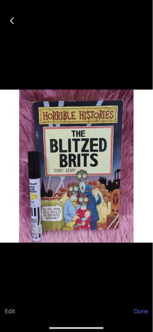 Blitzed Britz Horrible Histories Children's Book, Hobbies & Toys, Books ...