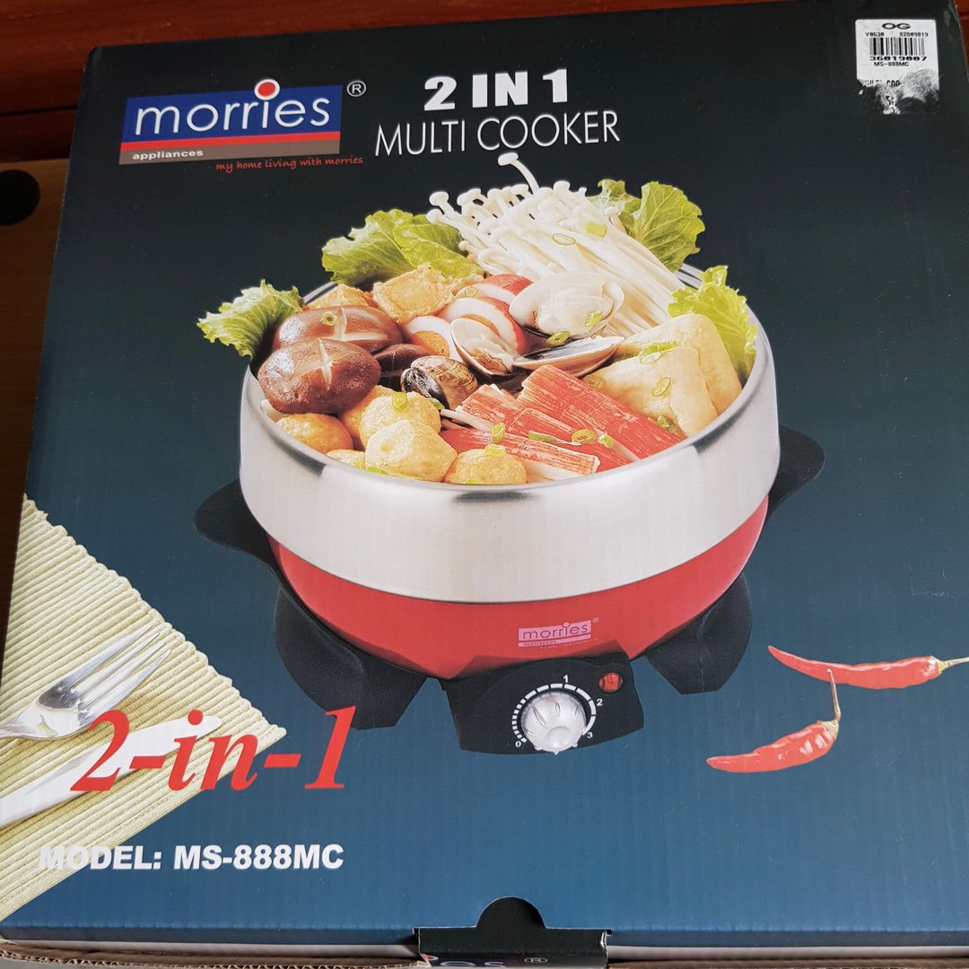 BNIB Morries Multi Function Cooker, TV & Home Appliances, Kitchen Appliances, Cookers on Carousell