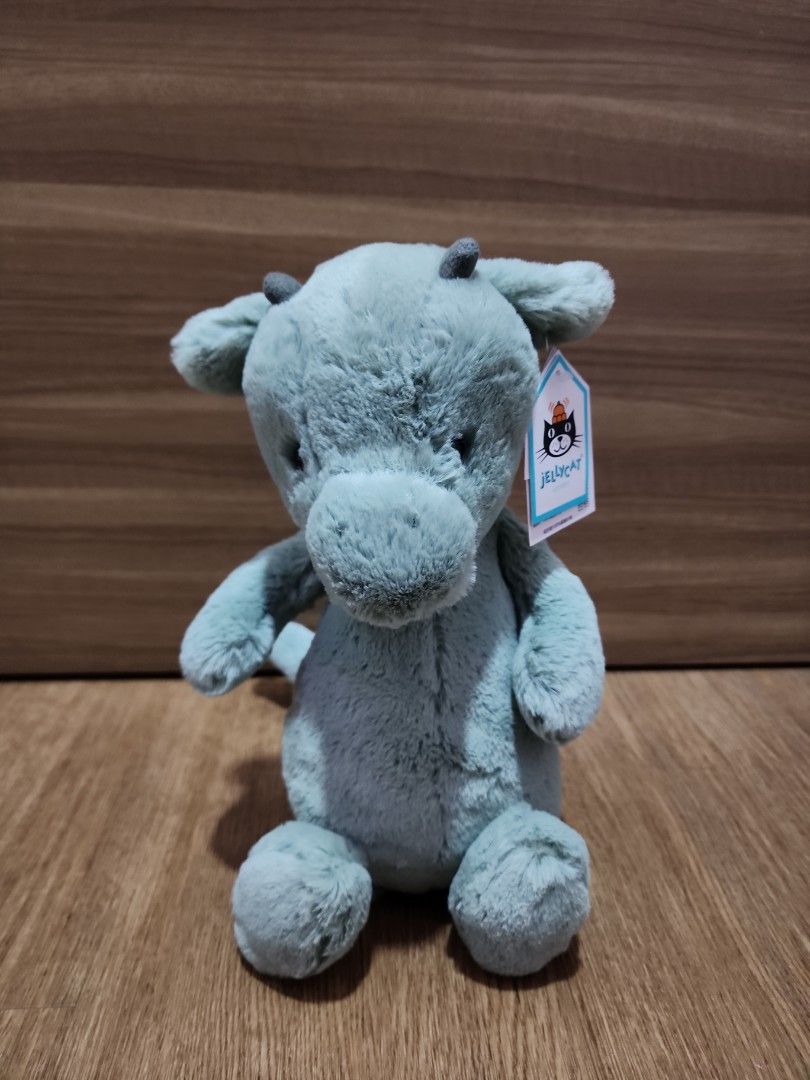 Jellycat Bashful Dragon (Medium, 31cm), Hobbies & Toys, Toys & Games on ...