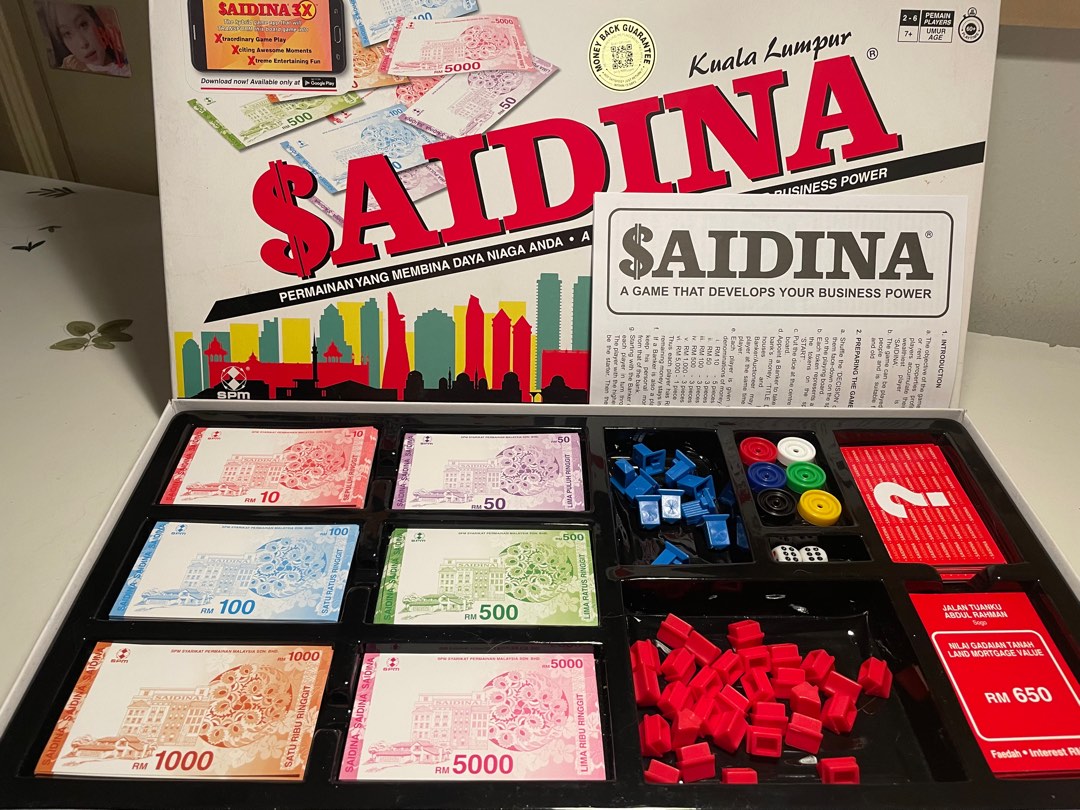 Board Games - Saidina, Hobbies & Toys, Toys & Games on Carousell