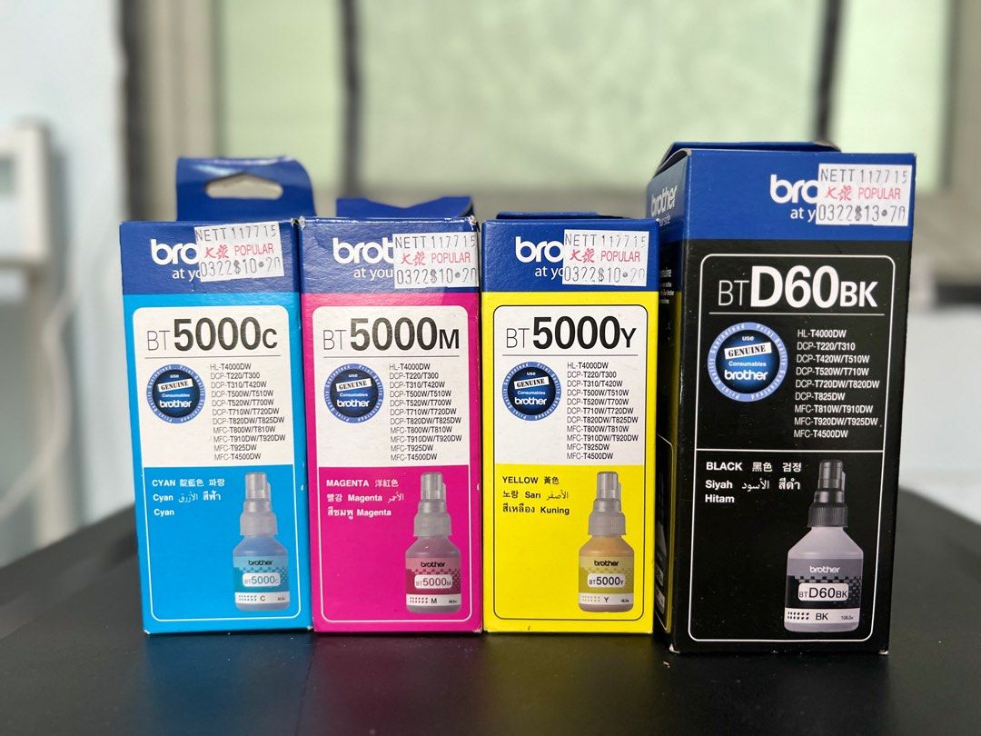 Brother DCP-T510W multifunction printer with refills, Computers & Tech ...