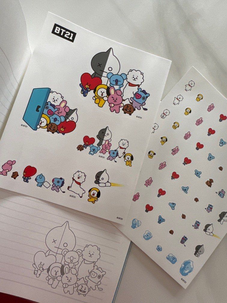 BT21 Study Planner, Hobbies & Toys, Stationery & Craft, Stationery ...