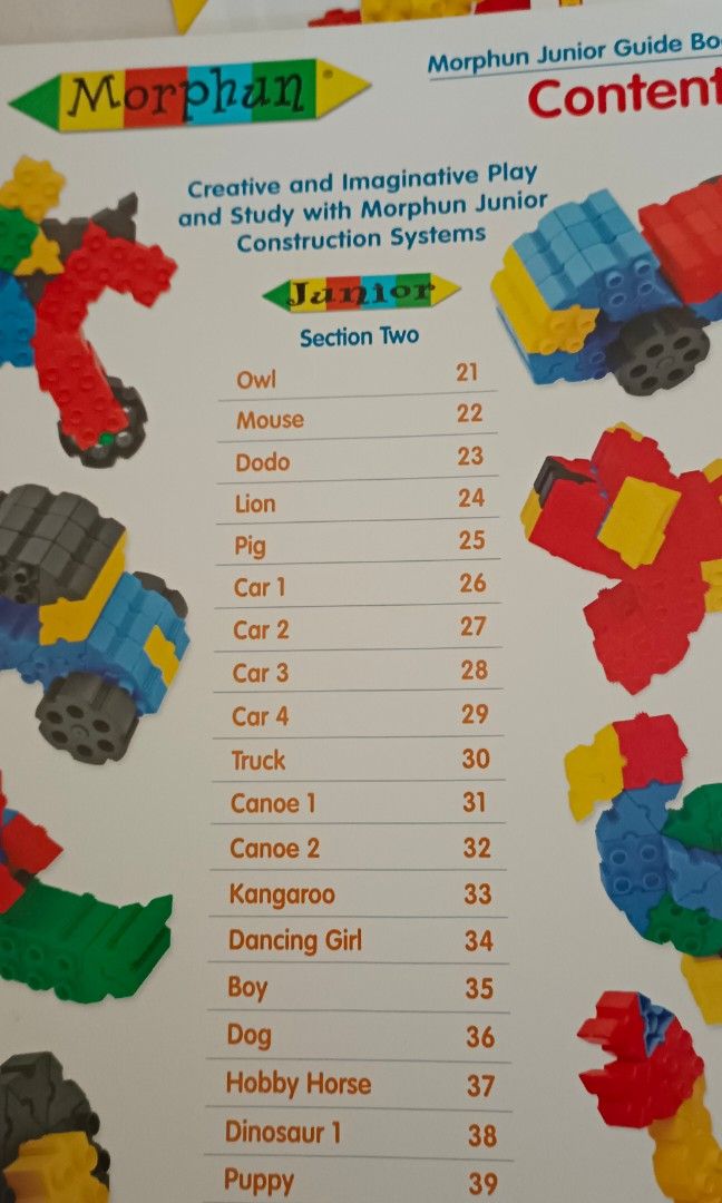 Building Blocks- Morphun Junior model Construction, Hobbies & Toys ...