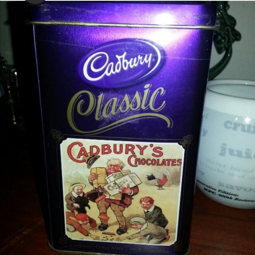 Cadbury tin, Hobbies & Toys, Collectibles & Memorabilia, Vintage ...