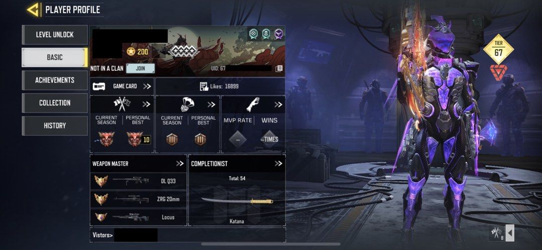 CALL OF DUTY MOBILE (CODM) PREMIUM ACCOUNT FOR SALE (14/14 Max Upgrade ...