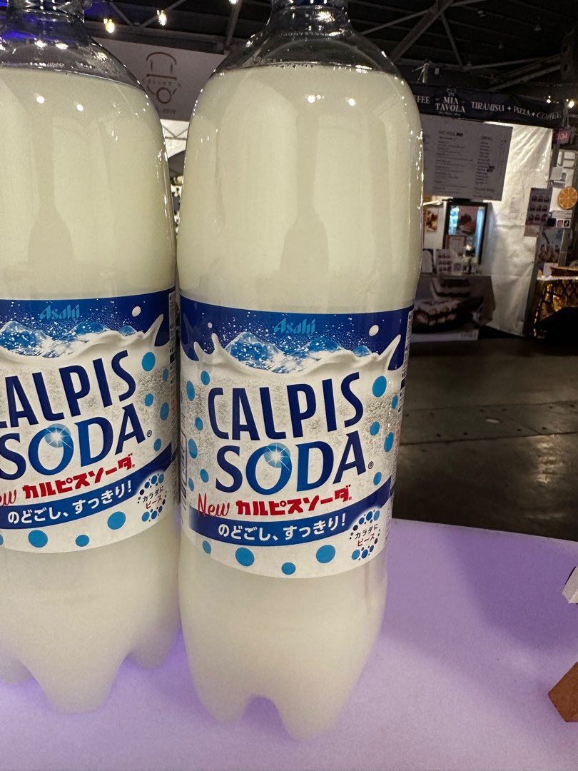 Calpis Soda 1.5L, Food & Drinks, Beverages on Carousell