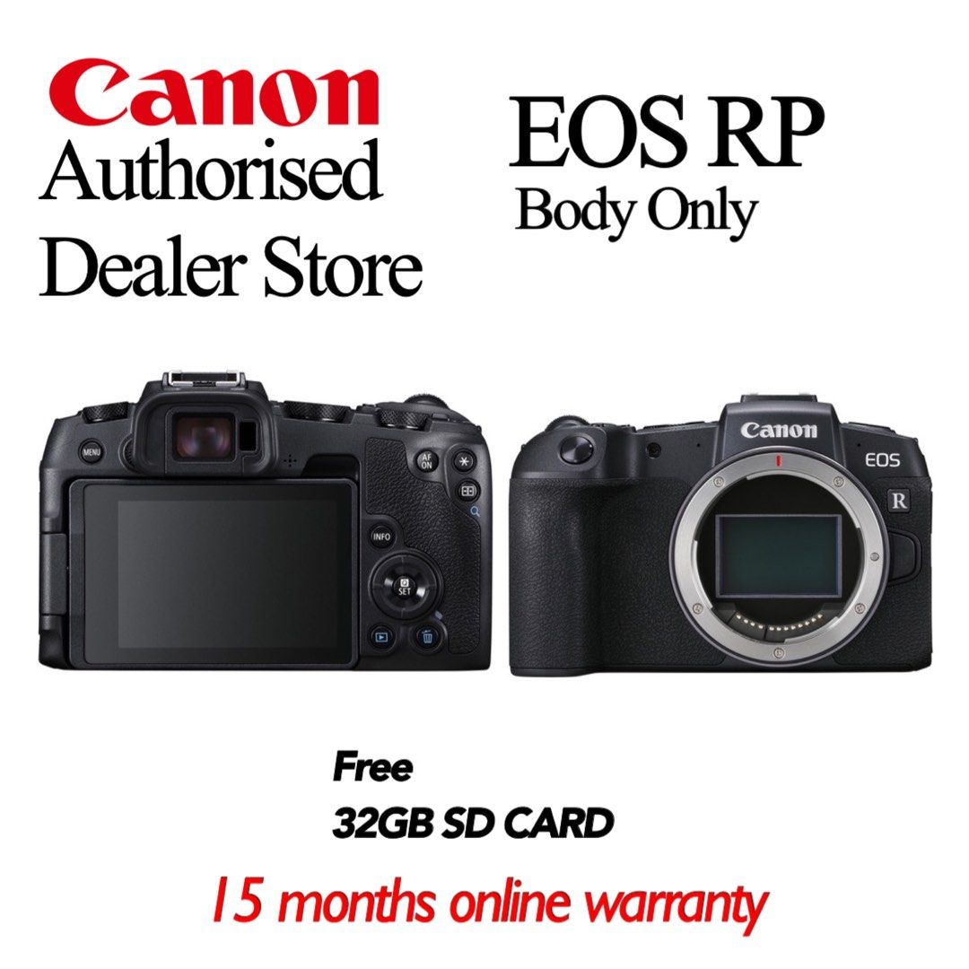 CANON EOS RP Camera Body Only, Photography, Cameras on Carousell